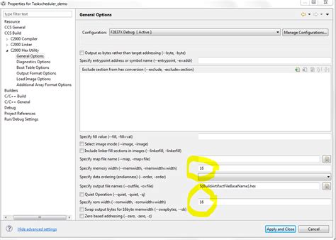 tms320f28377s flash read in jtag is not the same as generated intel