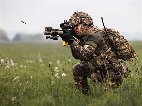 Rifleman With Rifle Photo Print British Army Hampshire Prints