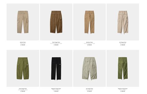 Carhartt Wip Cargo Pants Everything You Need To Know