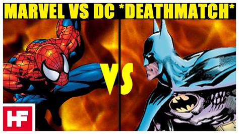 Marvel Vs Dc Deathmatch Youtube