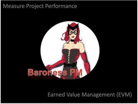 32 Earned Value Management Guidelines Ppt