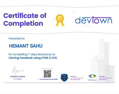 Hemant Sahu On Linkedin Html Css Webdevelopment Bootcamp