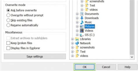 how to choose where to extract an archive on windows 10 laptop mag