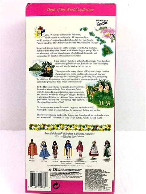 Polynesian Barbie Doll Special Edition North America Collection