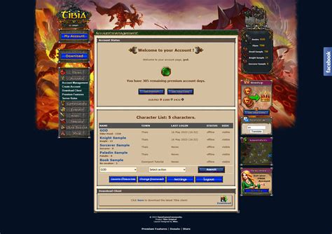 Donador Znoteaac Tibiacom Endless Original 13x Open Games Community