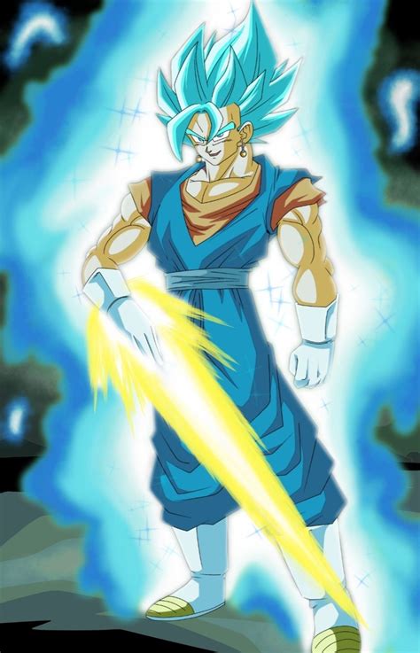 Dragon Ball Z Dragon Ball Super Goku Vegito Ssj Blue Twitter Link Goku Super Son Goku