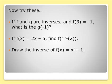 Inverse Functions Ppt Download