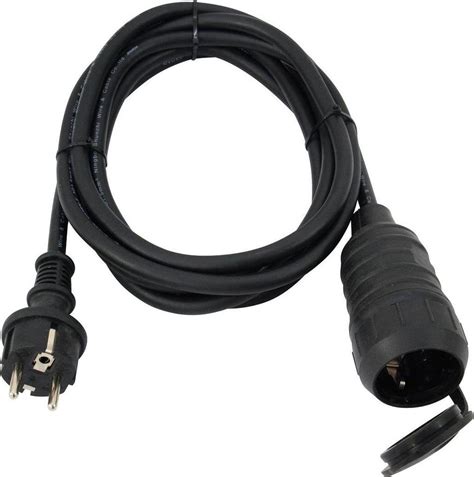 Eurolite Verlengsnoer Buiten M Verlengkabel Buiten Waterdicht Geaard Bol