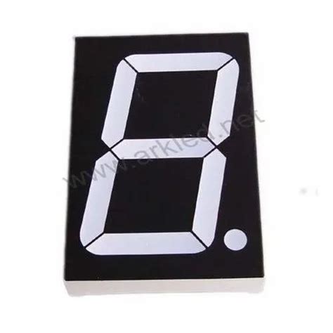 Rectangular 1 8 Inch Single Digit Numeric Display At Best Price In Ahmedabad