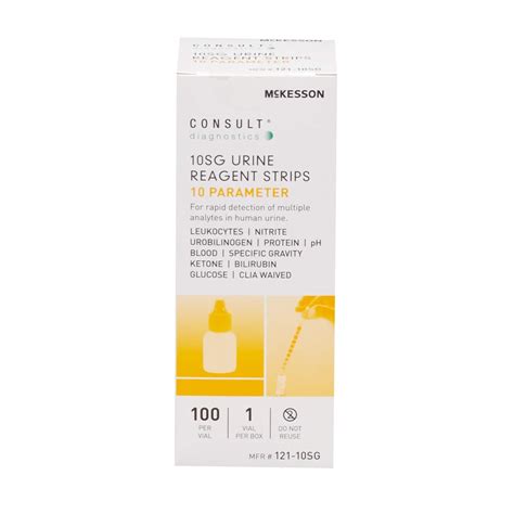 Shop Consult 10sg Urine Reagent Strips By Mckesson