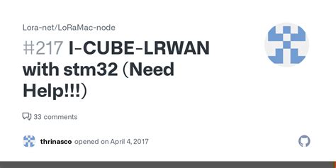 i cube lrwan with stm32 need help · issue 217 · lora net loramac