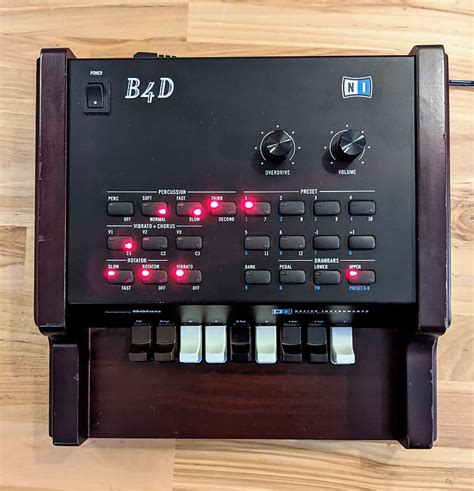 Native Instruments B4d Drawbar Controller Reverb