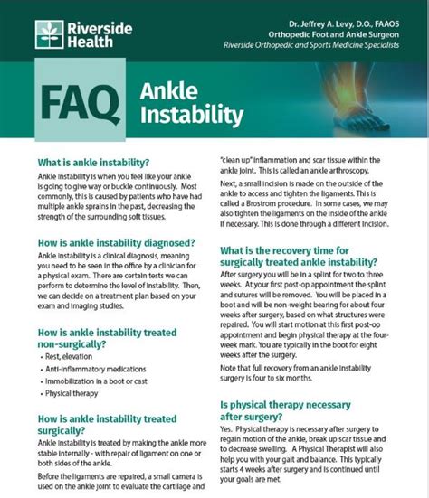 Foot And Ankle Resources And Care Guides Riverside Health