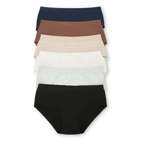 Joyspun Womens Seamless Hipster Panties 6 Pack Sizes Xs To 3xl