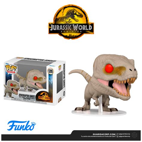 Jurassic World Atrociraptor Ghost Guaridacorp