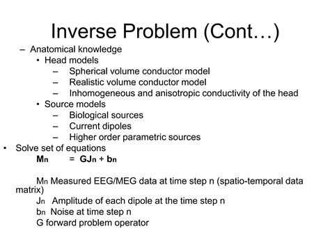 Inverse Problem Ppt