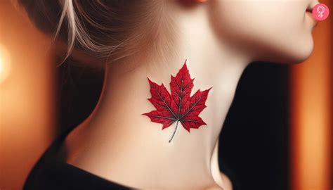 8 Amazing Maple Leaf Tattoo Designs And Their Meanings