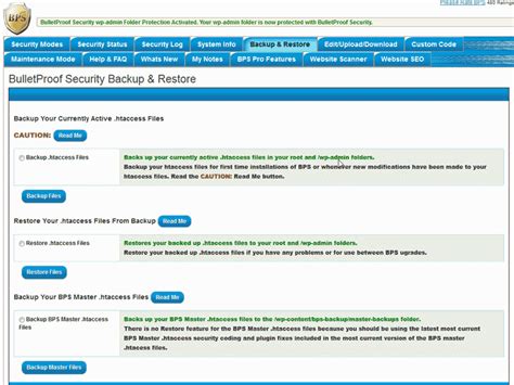 Wordpress Bulletproof Security Plugin Configuration Inmotion Hosting