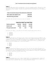 Part 1 Quizzer Cost Measurement Concepts Costing Systems Qs Jun 30 2020 Pdf Part 1 Cost