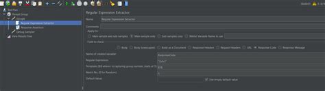 Jmeter Unable To Extract Response Code From The Sampler Despite Using