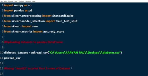 aryan raj on linkedin ai ml healthtech diabetesprediction pythonprogramming…