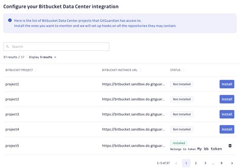 Integrate Bitbucket Data Centerserver Gitguardian Documentation