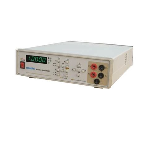 Micro Ohm Meter At Best Price In Indore By Scientific Mes Technik Pvt Ltd ID 11489938897