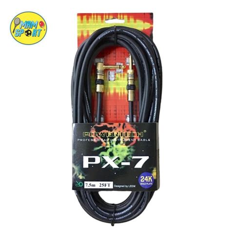 Jual Kabel Jack Guitar Powertech Professional Instrument Cable Px 7
