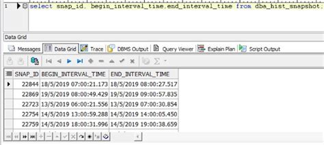 TrẦn VĂn BÌnh Master Cách Lấy Awr Addm Ash Report Từ Sql Plus Toad