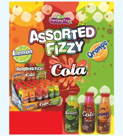 Gomas Tão Bom Ft Assorted Fizzy 24 Un Brinquedos Spray Outros