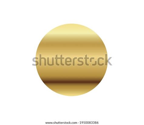 Golden Background Golden Circle Logo Design Stock Vector Royalty Free
