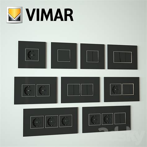 Sockets And Switches Vimar Eikon Evo Other Decorative Objects 3d Model