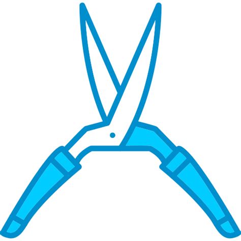Pruning Shears Generic Blue Icon Pruning Shears Generic Blue Icon