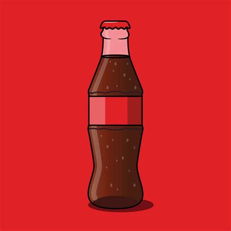 The Illustration Of Coke Bottle 26320255 Vector Art At Vecteezy