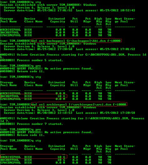 Tsm 63 Setup Storage Pool Space And Run The First Backuprestore Jackie Chens It Workshop