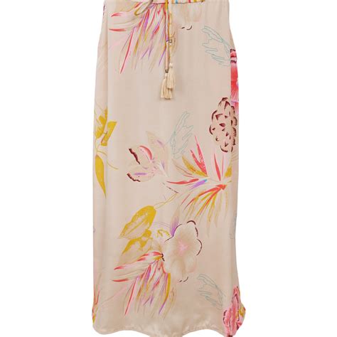 Bcluna Regular Skirt Poppy Rose Black Colour