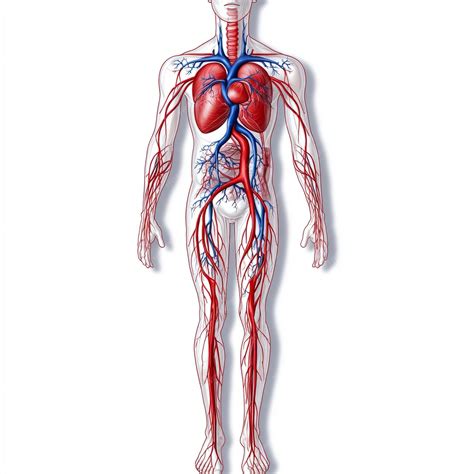 Premium Photo Human Cardiovascular System Illustration Anatomy And