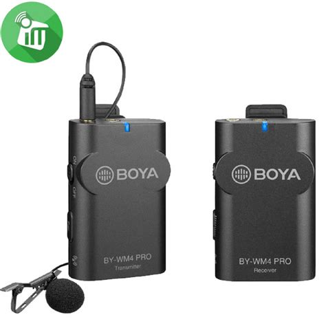 BOYA BY-WM4 Pro Dual-Channel Digital Wireless Microphone