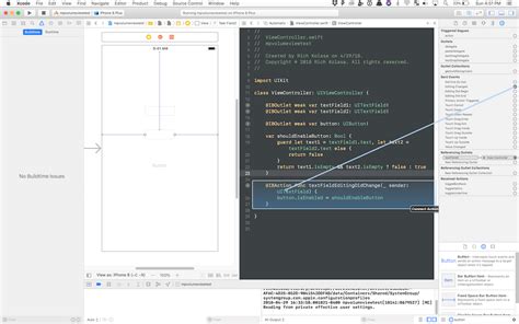 Ios Disable Enable A Button In Xcode Stack Overflow