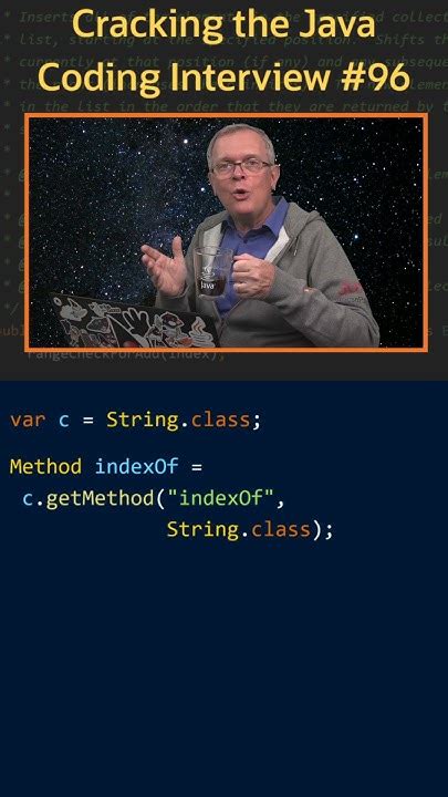 How Can You Invoke A Method Using The Reflection Api Cracking The Java Coding Interview Youtube