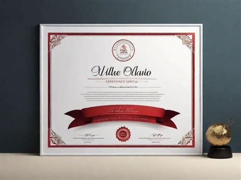 Premium Photo Certificate Layout Template Design Luxury And Modern