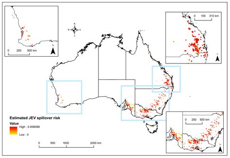 Japanese Encephalitis Enzootic and Epidemic Risks across Australia