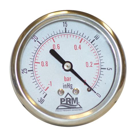 Vacuum Pressure And Temperature Gauges From Prm Filtration