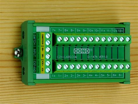 Screw Mount 16amp 12 Position Terminal Block Distribution Module With Screw Mount 16amp 12 Position Terminal Block Distribution Module With