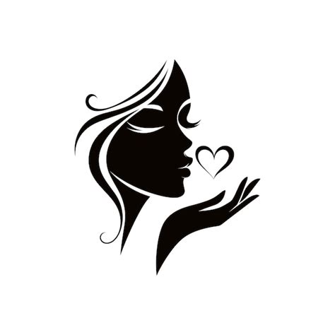 Logo With Beauty Silhouette Images Free Download On Freepik