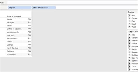 Tableau For All What Is Show Relevant Values In Tableau CASCADING FILTERS