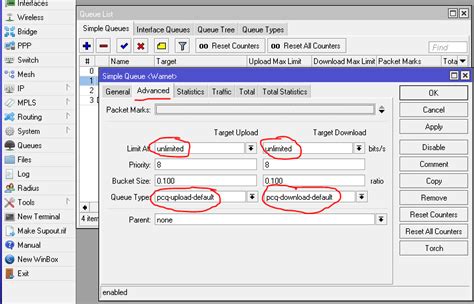 Management Bandwidth Menggunakan Simple Queue Mikrotik Muhammad Anis