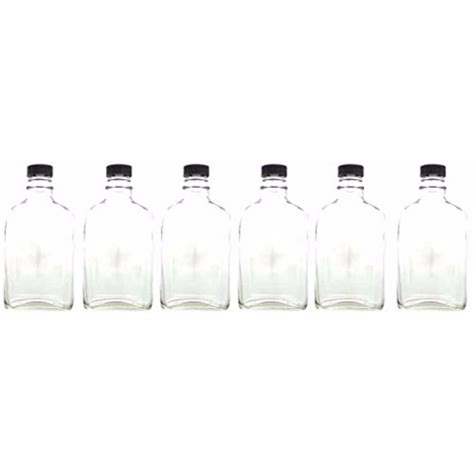 200 Ml Glass Flask With Poly Seal Cap 6 Count 200 Ml Glass Flask With Poly Seal Cap 6 Count