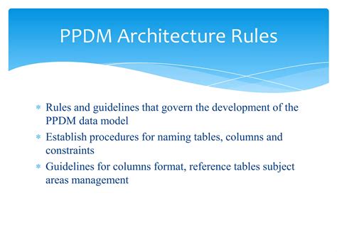 Overview Ppdm Dataarchitectureinoil And Gas Industry Pptx