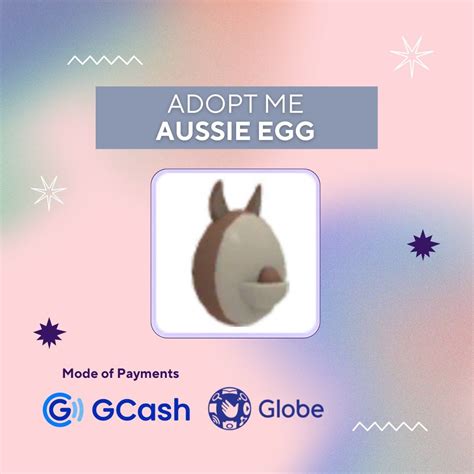 Aussie Egg Limited Egg Adopt Me Roblox Hobbies Toys Toys Games On Carousell